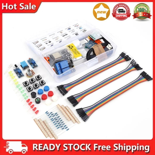 Learning Basic Starter Kit For Esp32 Esp 32s Wifi With Storage Box For Arduino U £1571