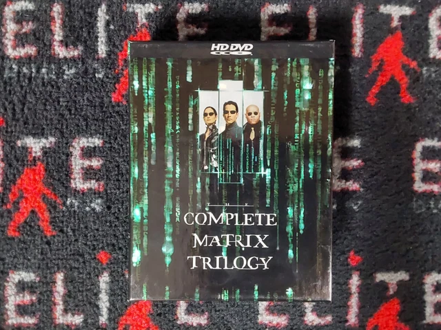 THE COMPLETE MATRIX TRILOGY - Keanu Reeves - 3 Disc Box Set HD DVD $4. ...