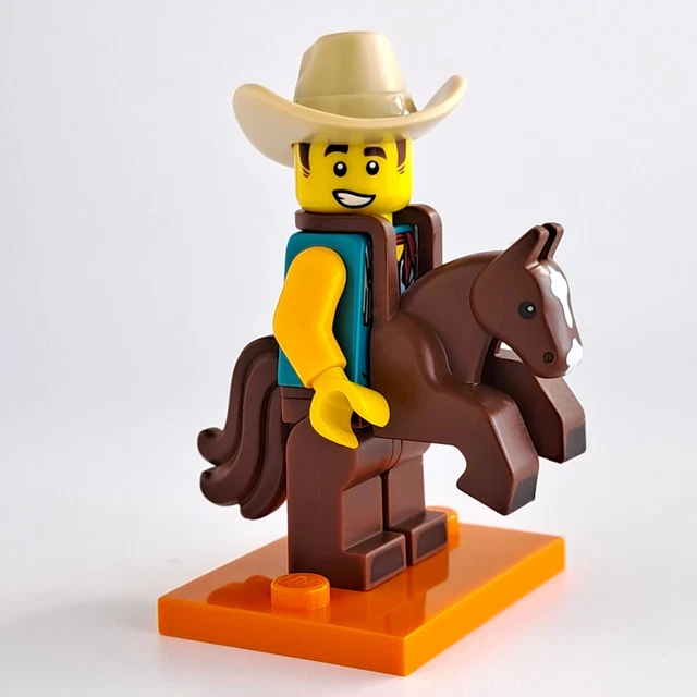 LEGO COWBOY COSTUME Guy Collectible Minifigure Series 18 Party CMF ...