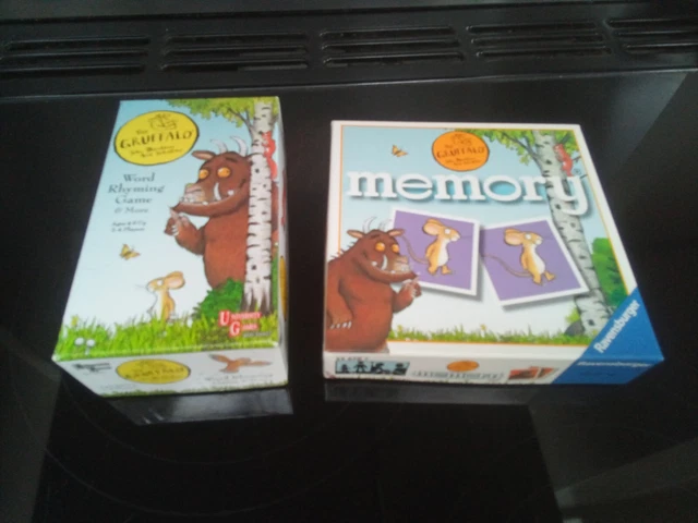 GRUFFALO MEMORY AND Gruffalo Word Rhyming Game £4.00 - PicClick UK