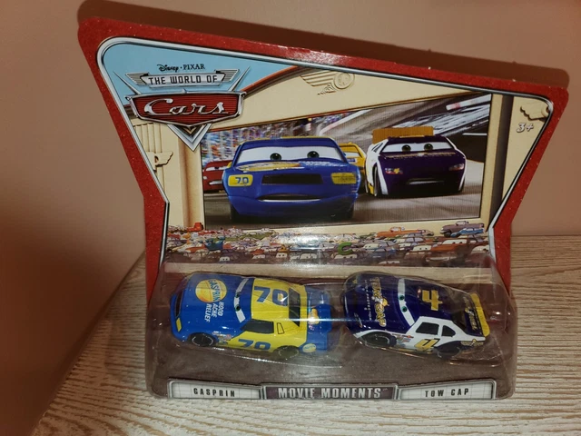 DISNEY PIXAR WORLD of Cars MOVIE MOMENTS w/ Gasprin and Tow Cap £9.61 ...