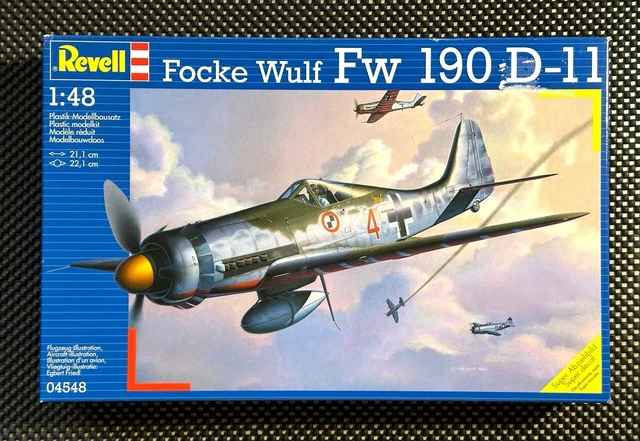 04548 REVELL 1/48 Focke Wulf Fw 190 D-11 Flugzeug EUR 19,00 - PicClick DE