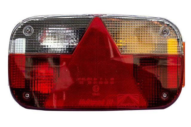 FEU ARRIÈRE DE remorque Aspöck Multipoint III avec 8 broches - DROIT EUR 20,40 - PicClick FR