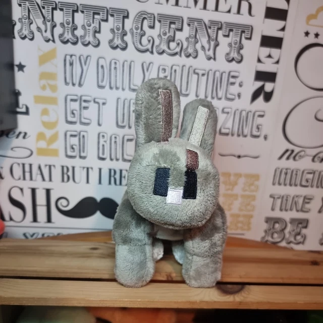 MINECRAFT RABBIT SOFT Toy Plush Comforter 20cm by MOJANG £7.08 ...