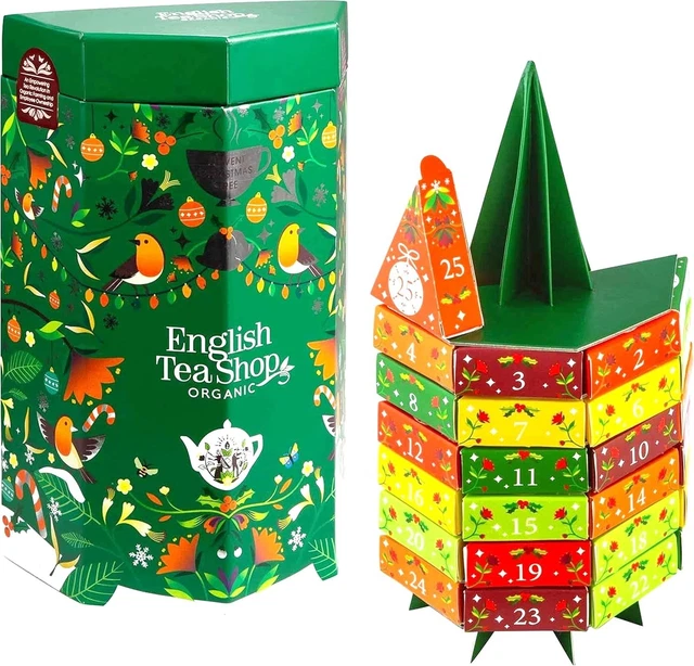 ENGLISH TEA CHRISTMAS Tree Advent Calendar 2025 - Festive Flavours of ...