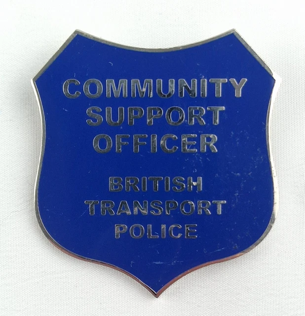BTP COMMUNITY SUPPORT OFFICER Badge £33.50 - PicClick UK