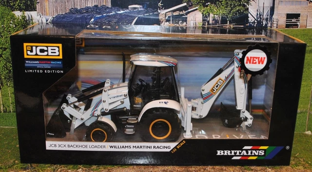 BRITAINS 1/32 JCB 3Cx Backhoe Loader Tractor,Williams Martini F1, Ltd ...