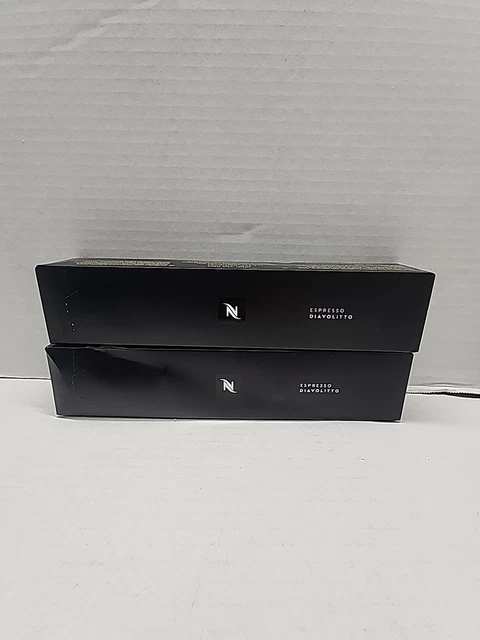NESPRESSO VERTUO DIAVOLITTO Coffee 20 Pods Exp 3/31/2026 New Sealed $23 ...