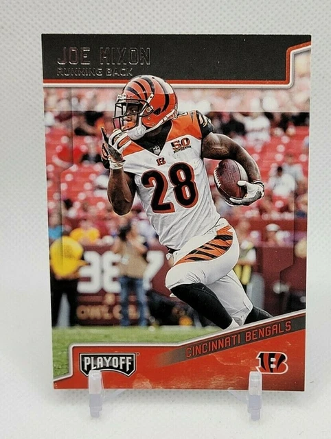 CARTE DE FOOTBALL Joe Mixon 2ND YR 2018 Panini Playoff Cincinnati ...