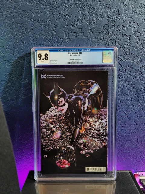 CATWOMAN #39 CGC 9.8 1:25 variante Sozomaika Valmont DC Comics 2022 EUR ...