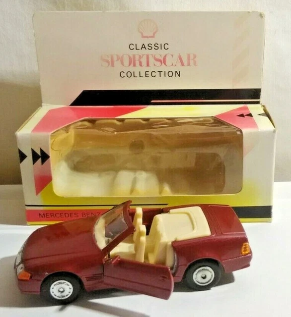 SHELL CLASSIC SPORTSCAR Collection 1:40 Mercedes Benz 500 Sl (New ...