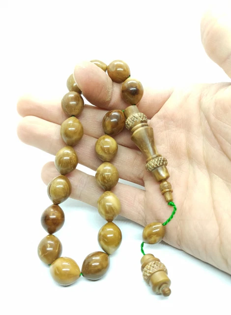 MASKOT STRESS EFE Kuka Kook Wood Tree Tesbih Tasbih Rosary Beads Worry ...