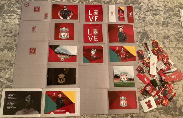 LIVERPOOL FC JOB Lot Original Advertising Sample Booklets & Pictures £ ...