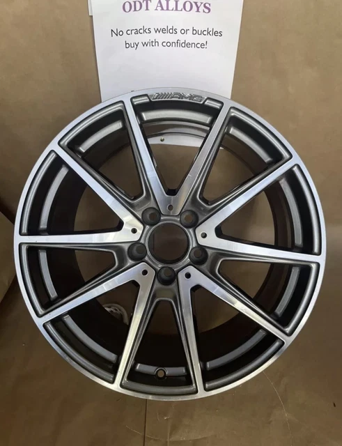 GENUINE MERCEDES BENZ 19” AMG GT R C190 Front Alloy Wheel A1904011000 ...