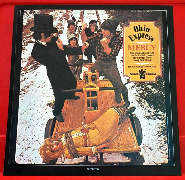 THE OHIO EXPRESS Mercy/David Cassidy Album Cover Art PICTURE/PRINT 11 ...