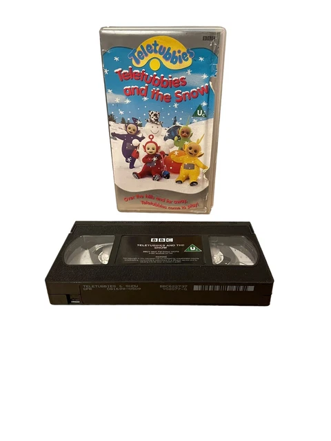 TELETUBBIES AND THE Snow VHS, 1999 bbc kids show £10.00 - PicClick UK