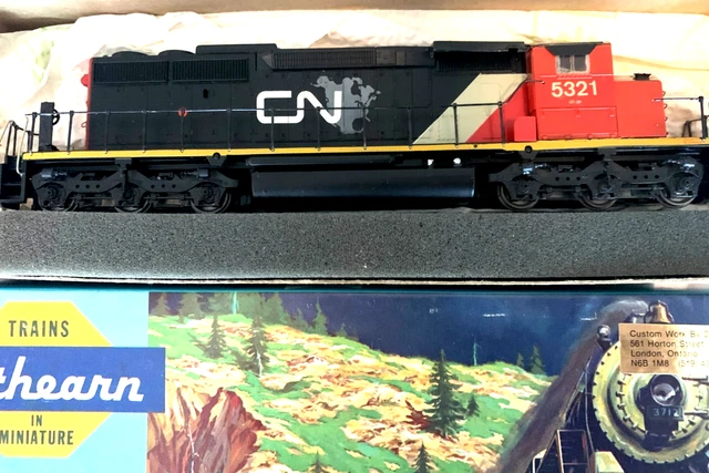 VINTAGE ATHEARN BLUE Box Rare Sd40-2W Custom D&R Shops Ontario In C,N ...