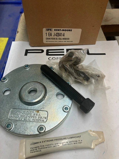 OEM KENT MOORE Tool J-42841-A Rear Crankshaft Oil Seal Remover Complete ...