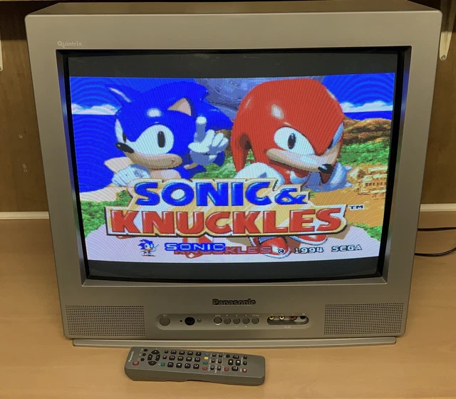PANASONIC QUINTRIX TX-21CK1 21” 4:3 CRT TV Low Hour RGB SCART Retro ...
