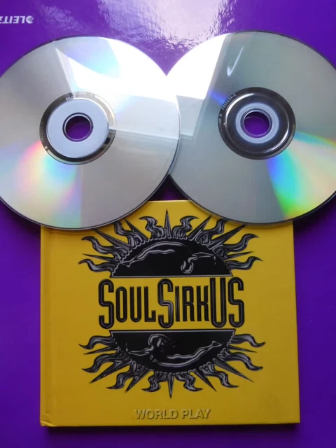SOUL SIRKUS WORLD play CD DVD Digibook Italy 2005 Limited edition Neal ...