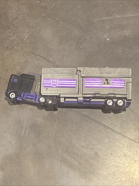 SEMI-CAMION TRANSFORMERS G1 Motormaster Decepticon Stunticon violet ...