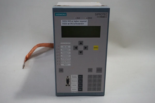 SIEMENS 7SJ6212-2EA00-1FD0/E SIPROTEC 7SJ62 Multifonctionnel ...