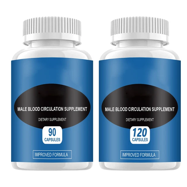 2025 BLUE SALT Trick Men's Blood Circulation Supplements - 90pcS/120pcs ...