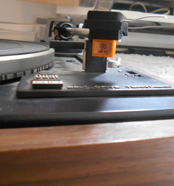 DUAL 510 BELT Drive Turntable Tested New Belt MP 110 Cartridge Nagaoka ...