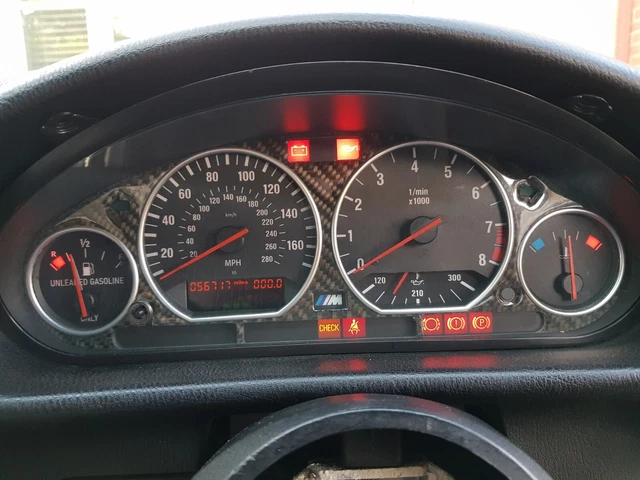 BMW E36 M3 3.0 S50B30 Instrument Cluster/Clocks £250.00 - PicClick UK
