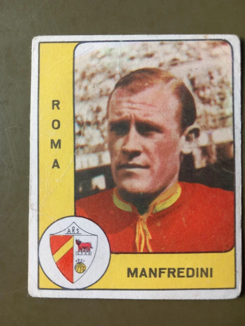 FIGURINA CALCIATORI ALBUM Calcio Panini 1961-62 Originale: Roma ...