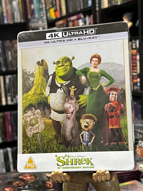 SHREK 20TH ANNIVERSARY Edition ! 4K ULTRA HD / BLU-RAY STEELBOOK ! TOUT NEUF ! EUR 143,24 ...