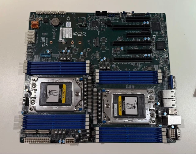 SUPERMICRO H12DSI-N6 EATX Motherboard For Amd Epyc 7002/7003 Rome/Milan ...