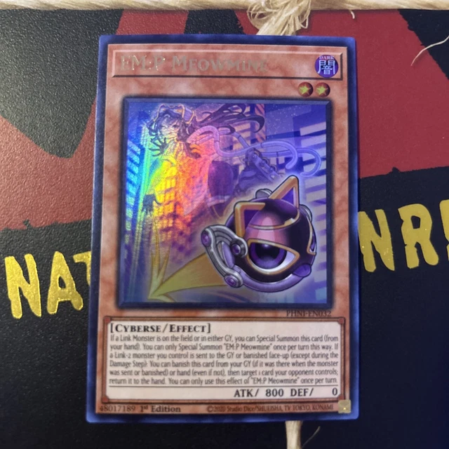 EM:P MEOWMINE PHNI-EN032 Ultra Rare 1st Ed NM Yugioh Card $5.49 - PicClick CA