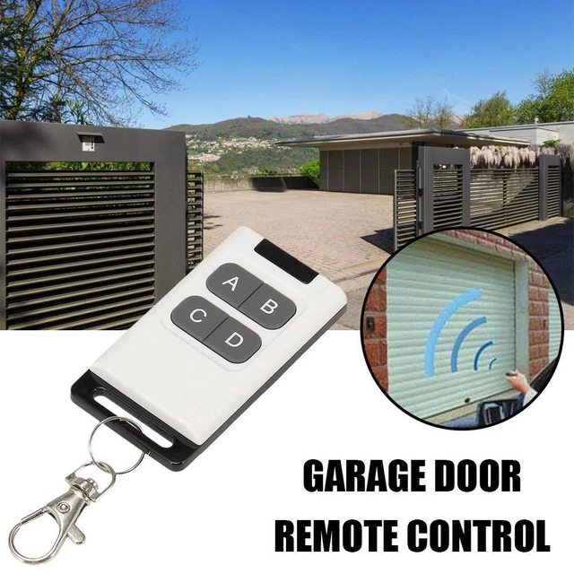 300-868MHZ GARAGE DOOR Remote Control Key Fob Duplicator Cloning Copy ...