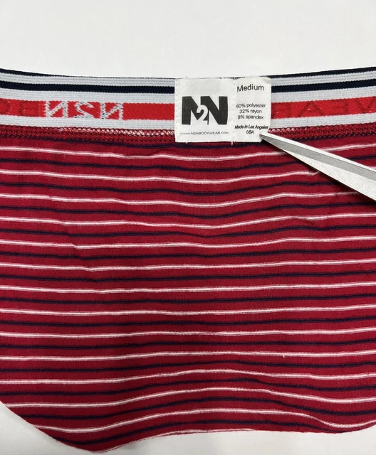 VINTAGE N2N BODYWEAR Tanga String Bikini Underwear, Mens Size M, Rare ...