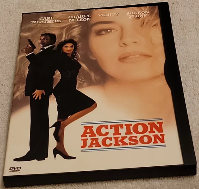 ACTION JACKSON DVD Carl weathers , Sharon Stone , Craig t Nelson 1988 ...