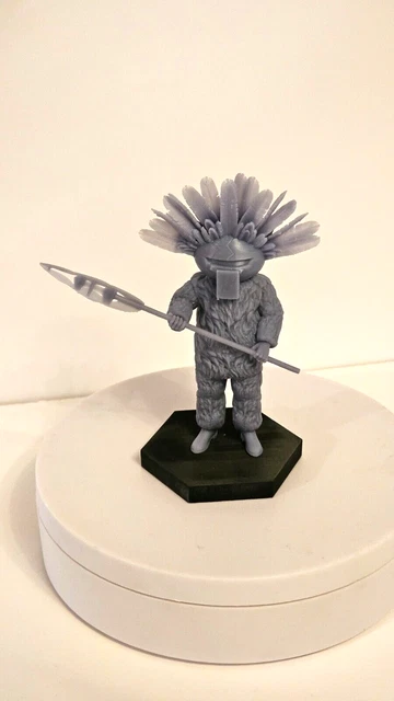 DR WHO CASTROVALVA Tribal Warrior #1 EagleMoss Style Figurine Custom 3D ...