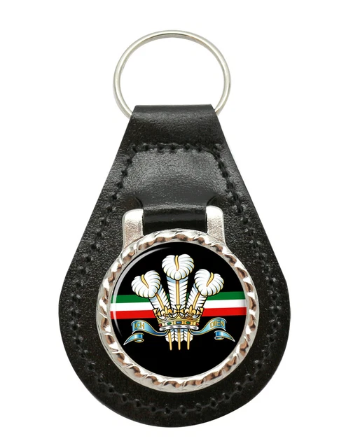 ROYAL REGIMENT OF Wales, British Army Leather Key Fob EUR 25,34 ...