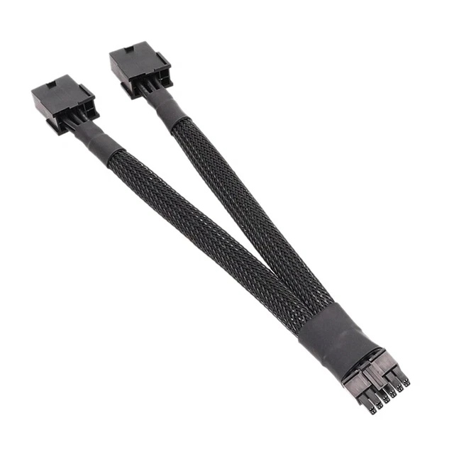 GRAFIKKARTE 12VHPWR PCIE 5.0 12-Pin zu Dual GPU PCIE 8-Pin Kabel für ...