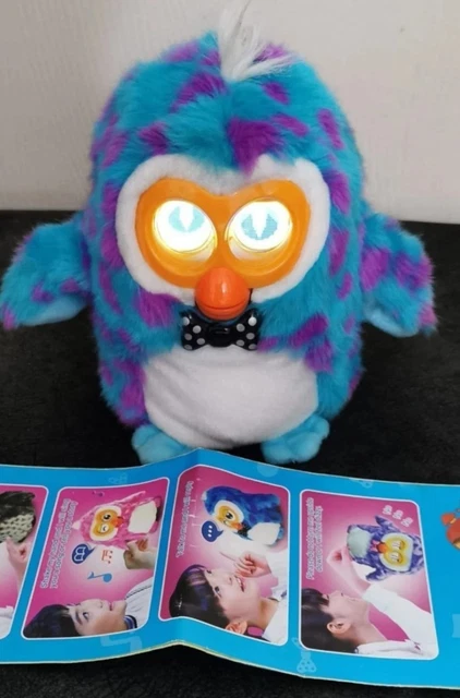 HIBOU OWL BLUE Smart Interactive Toy Multifunctional Plush Electronic ...