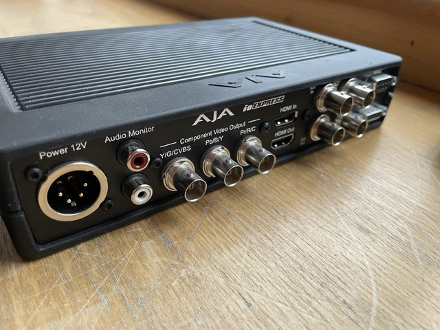 AJA IOEXPRESS INTERFACE unit with power supply and PCI card £49.00 ...