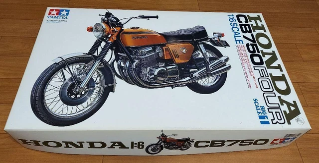 RARE TAMIYA 1/6 Honda Dream CB750 QUATRE kit de modèle en plastique Vintage... EUR 310,31 ...