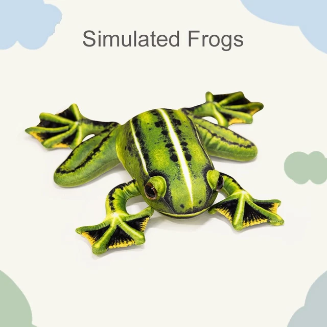 CUTE TREE FROG Plush Toy With Pp Cotton Filling For Kids Bedroom Decor ...