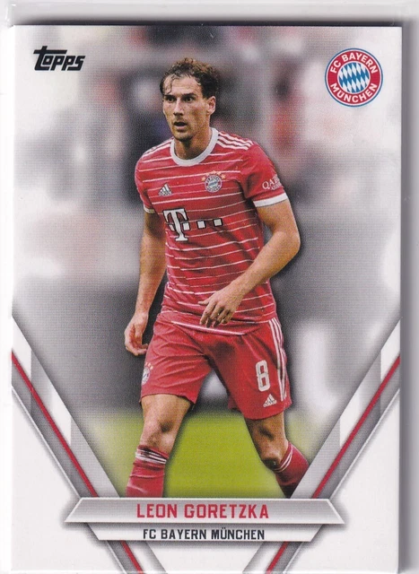 TOPPS BAYERN MUNICH Team-Set 2022-23 Numéro Fcb-Lg Leon Goretzka EUR 1 ...