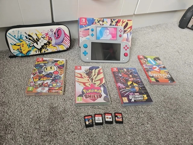 NINTENDO SWITCH LITE - Pokemon Zacian and Zamazenta Limited Edition ...