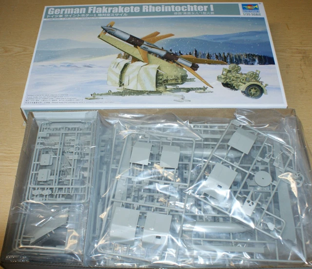 RAKETE RHEINTOCHTER R-1 mit Rampe von Trumpeteer in 1/35 EUR 40,00 ...