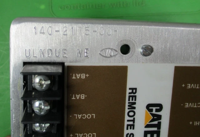 CAT CATERPILLAR 140-2175-00 REMOTE Engine SPEED CONTROL MODULE🔥16 point ...