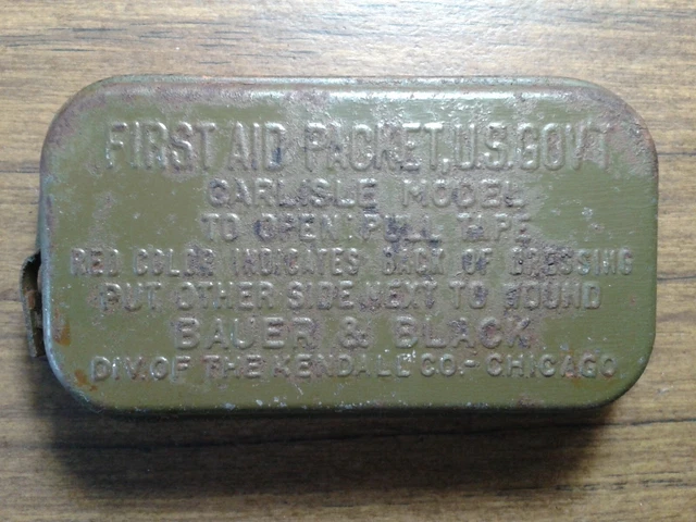 PANSEMENT US WW2 first aid packet EUR 20,00 - PicClick FR