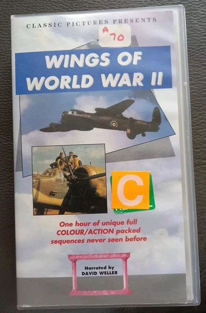 WINGS OF WORLD War II VHS A Documentary Narrated By David Weller EUR 5 ...