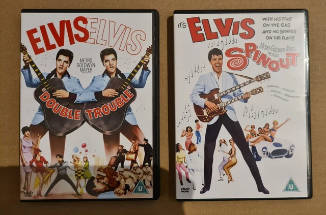 ELVIS PRESLEY DVDS: Double Trouble & Spinout DVD £11.12 - PicClick UK
